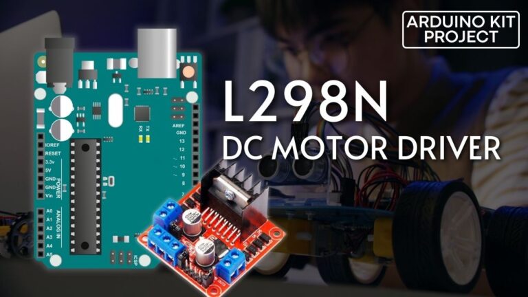 Interfacing Dc Motors With Arduino Using L298n Motor Driver Module Arduinokit Project